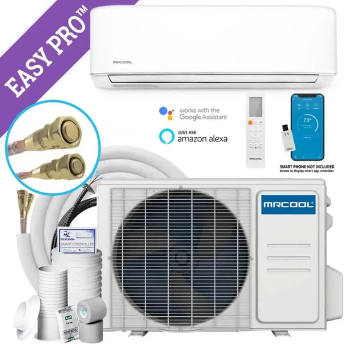 Daikin ATMOSPHERS 24000 BTU 22 SEER2 Ductless Heat Pump System - R32 ...